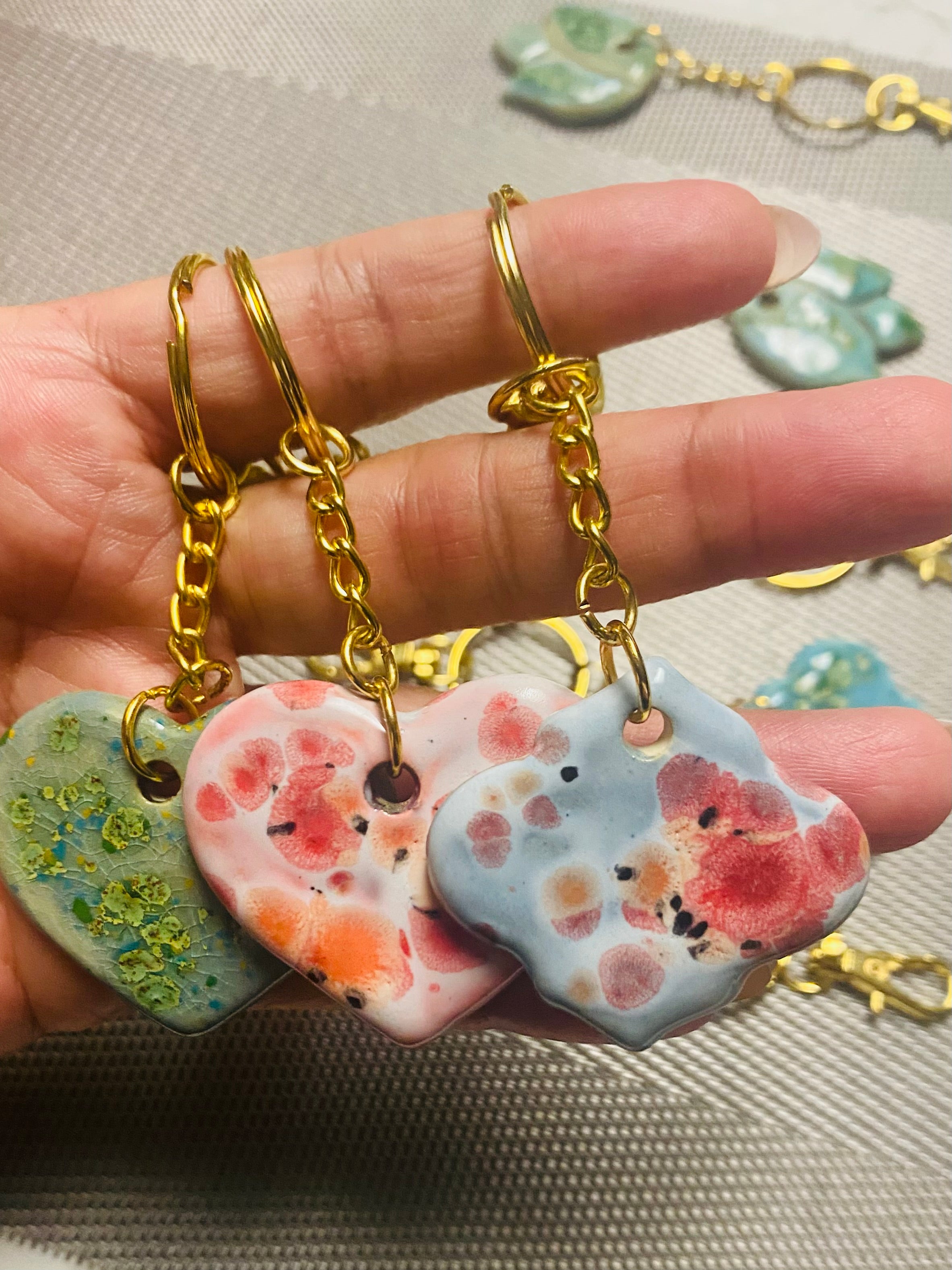 Ceramic Keychain – Weclayco Studio